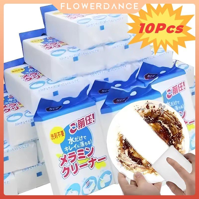 10pcs Nano-sponge Magic Wipe High Density Thick Cleaning Sponge Wipe ...