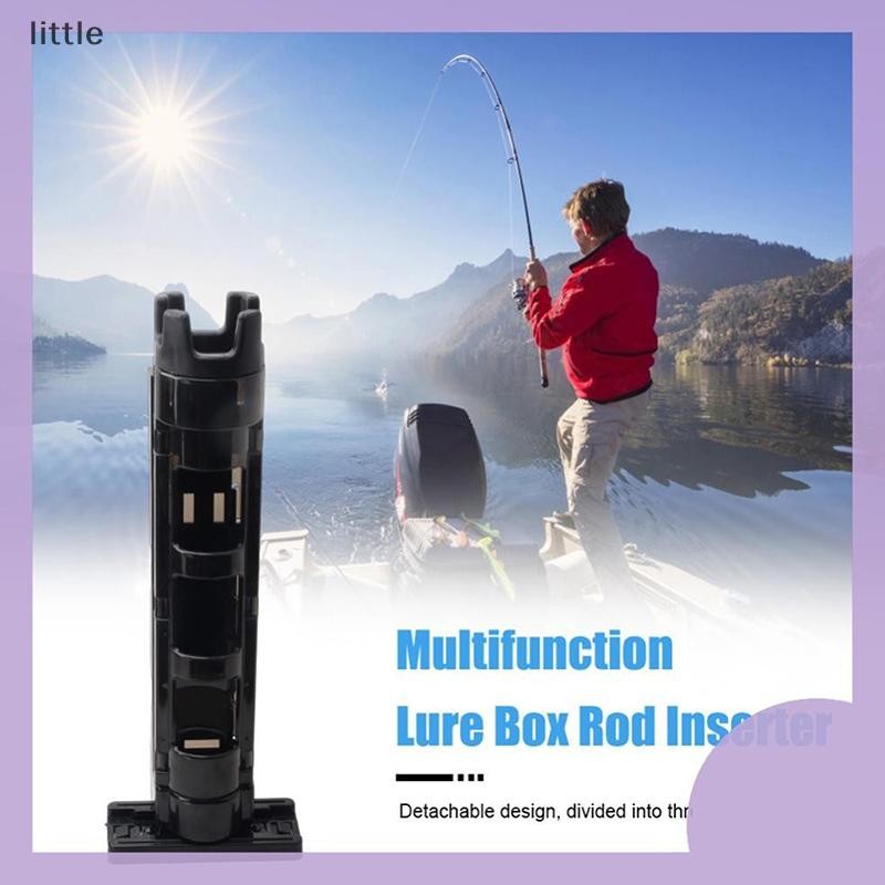 phlittle al Portable Fishing Box Rod Stand Fishing Box Rod Barrel ...