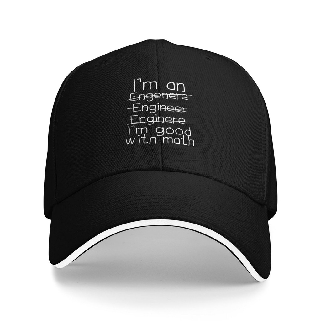 Engineers Good With Math Engineering Personality Newest Baseball Cap ...