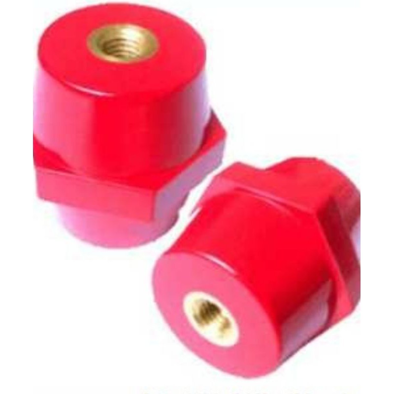 SM35 busbar support ceramic - 35mm high copper bar support ceramic ...