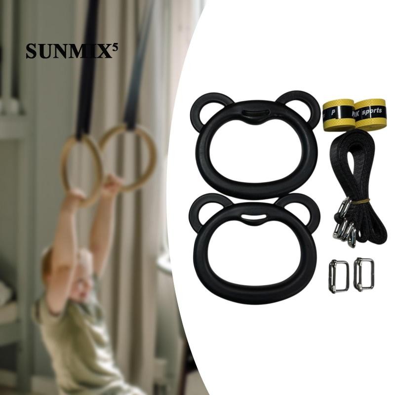 [ Gymnastics Rings Full Body Workout Strength Training Pull up Exercise ...