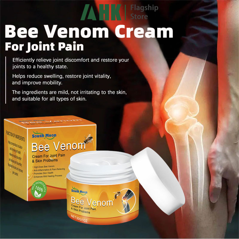 Bee Venom Pain Relief Cream Arthritis Joint Knee Analgesic Ointment Neck Lumbar Sciatica ...