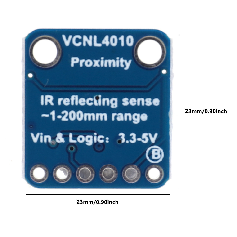VCNL4010 Distance/Light Sensor Module I2C Connection for Robotics ...