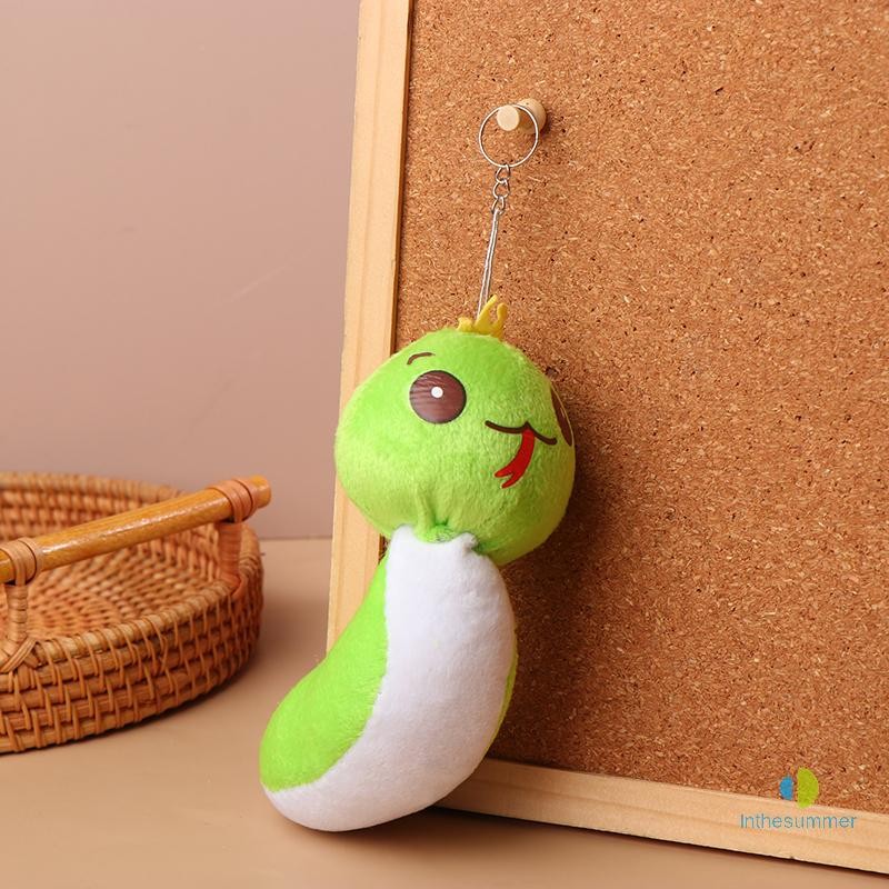 ITHT> 2025 Chinese New Year Mascot Snake Plush Toy Cute Baby Snake Doll ...