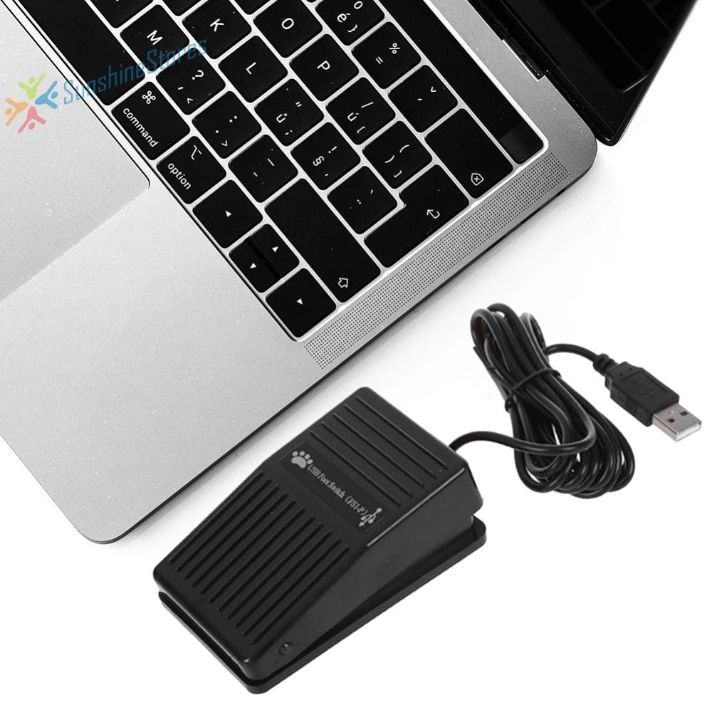 USB Foot Switch Keyboard Pedal Game Control Action HID for PC Computer ...