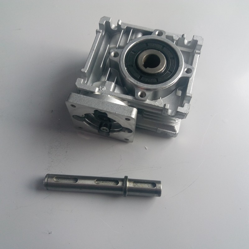 NEW 5:1 Turbo-Worm Gearbox RV040 Speed Reducer 18mm Output 90 degree ...
