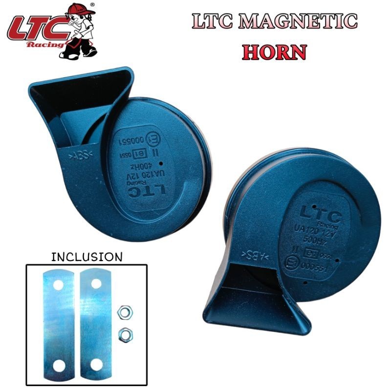 S 3333 LTC RACING MAGNETIC BLACK HORN WITH RELAY UNIVERSAL | Shopee ...