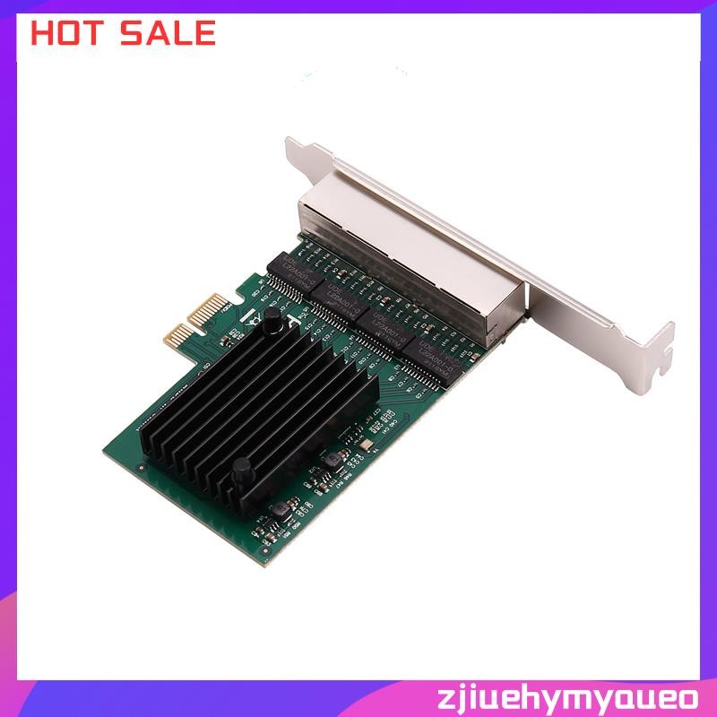 Pci-E X1 Gigabit Network Card Pci-Express 4 Port Ethernet Network Card ...