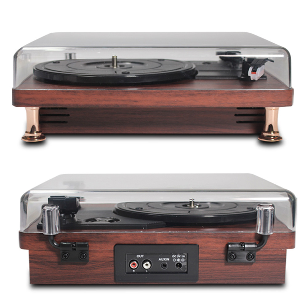 Nostalgic Style Vinyl Record Player Built In Speaker 33/45/78RPM Retro ...