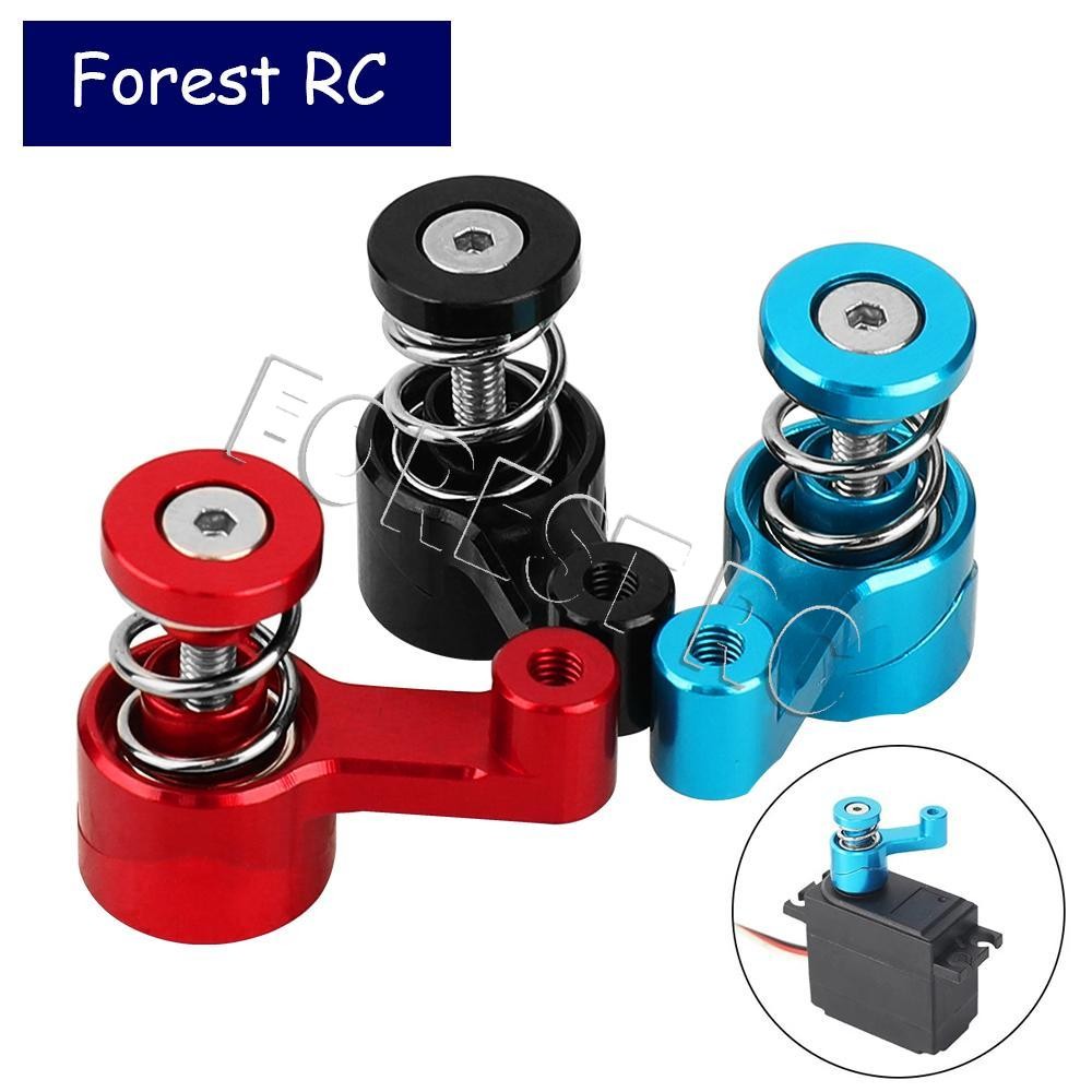 21T Aluminum Alloy Servo Saver Assembly Servo Arms Set for MJX 14210 14209 14702B Monster Trucks ...