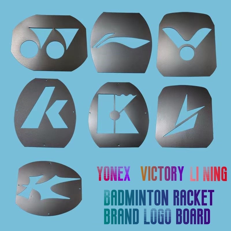 Badminton racket brand LOGO board LOGO Mark Stencil Board yonex victor ...