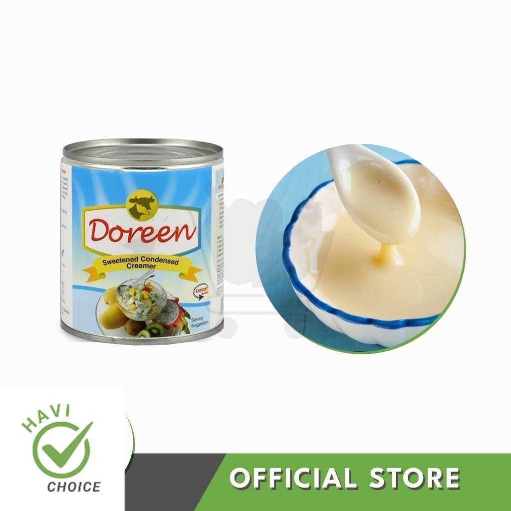 HAVI CHOICE Doreen Condensed/Condensada Milk 390G, 1KG | Shopee Philippines