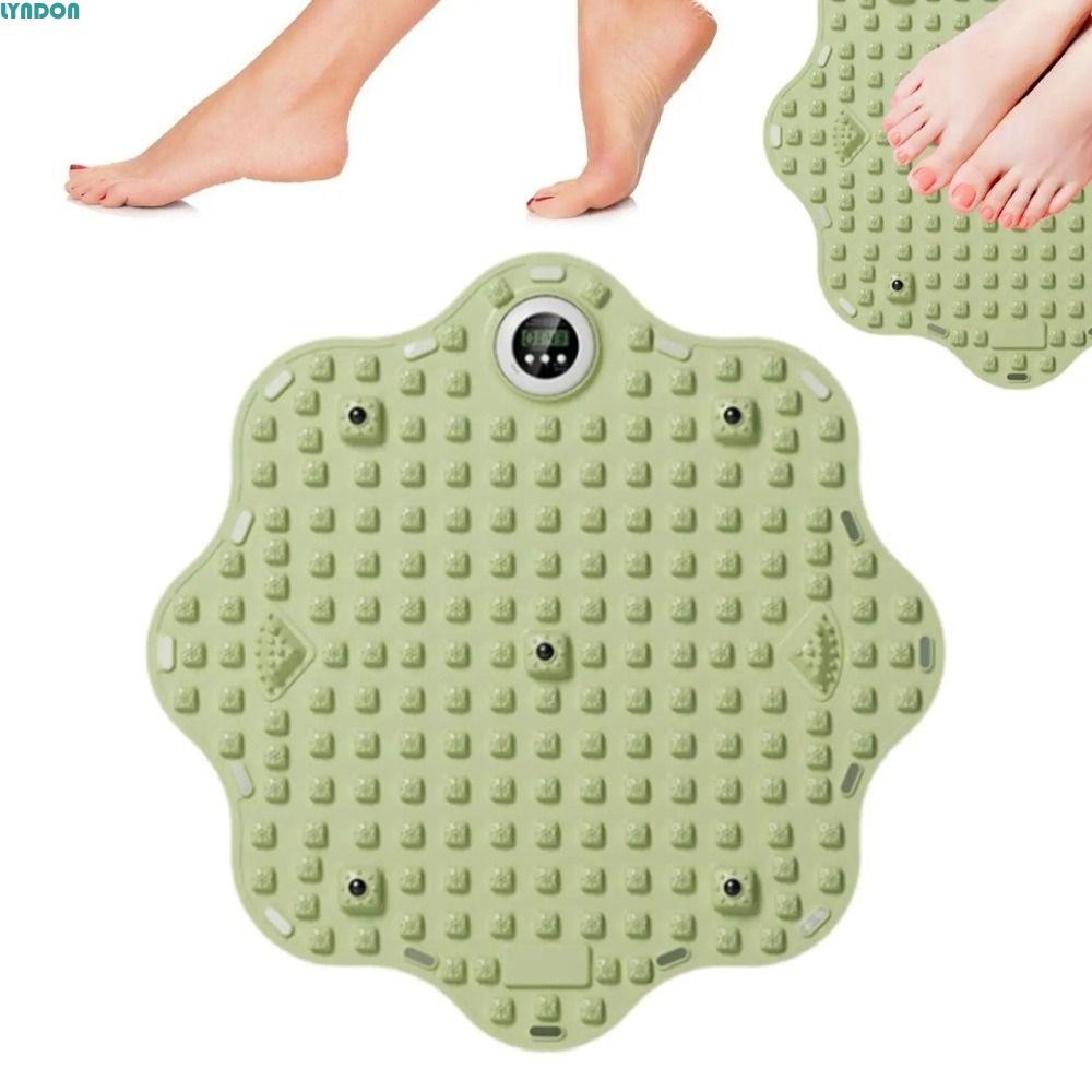 LYNDON Magnetic Foot Mat, Intelligent Counting Anti Fatigue Walk Stone ...