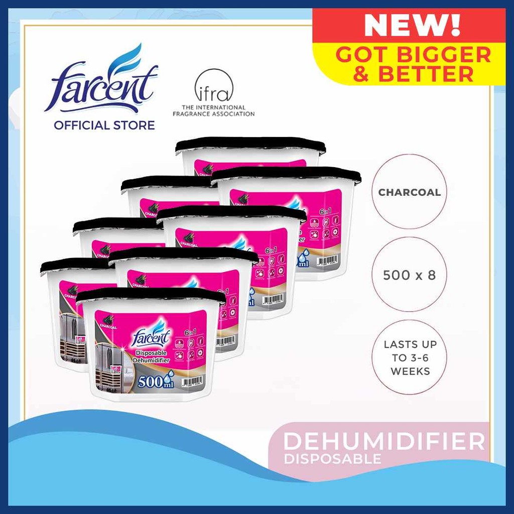 Farcent]p^Disposable[ne[Dehumidifier[Xm!-[aa!Charcoal[OS!Set[ZG!of[uh!8 ...