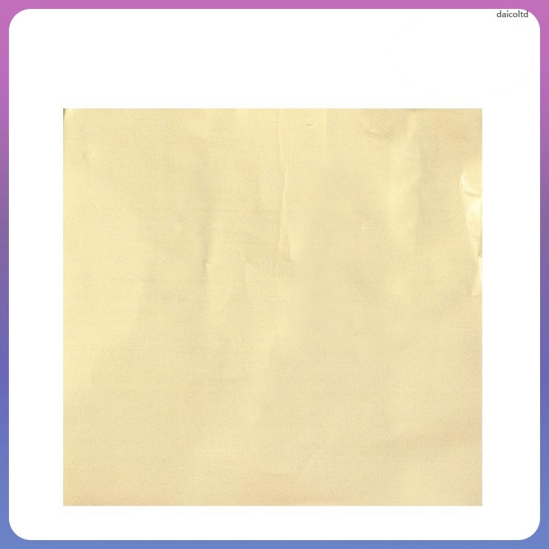 Chocolate Wrapping Paper Crinkle Candy Wrappers Tin Foil Gold Heavy ...