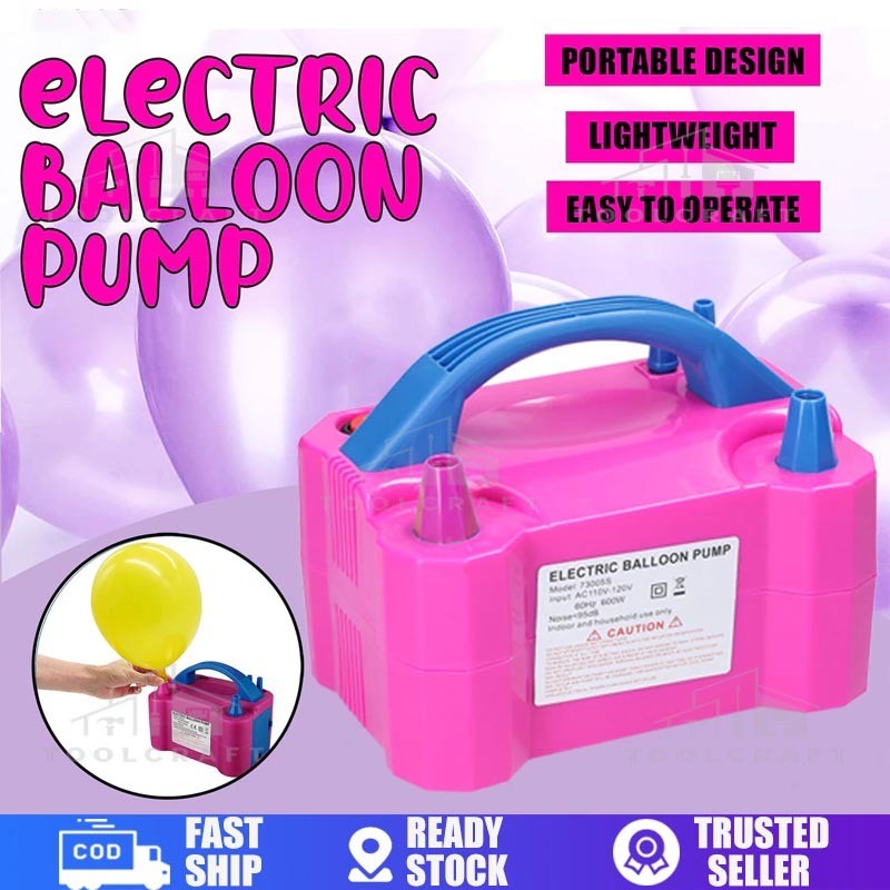 Balloon Air Pump Electric Balloon Pump Electric Heavy Duty Balloon ...