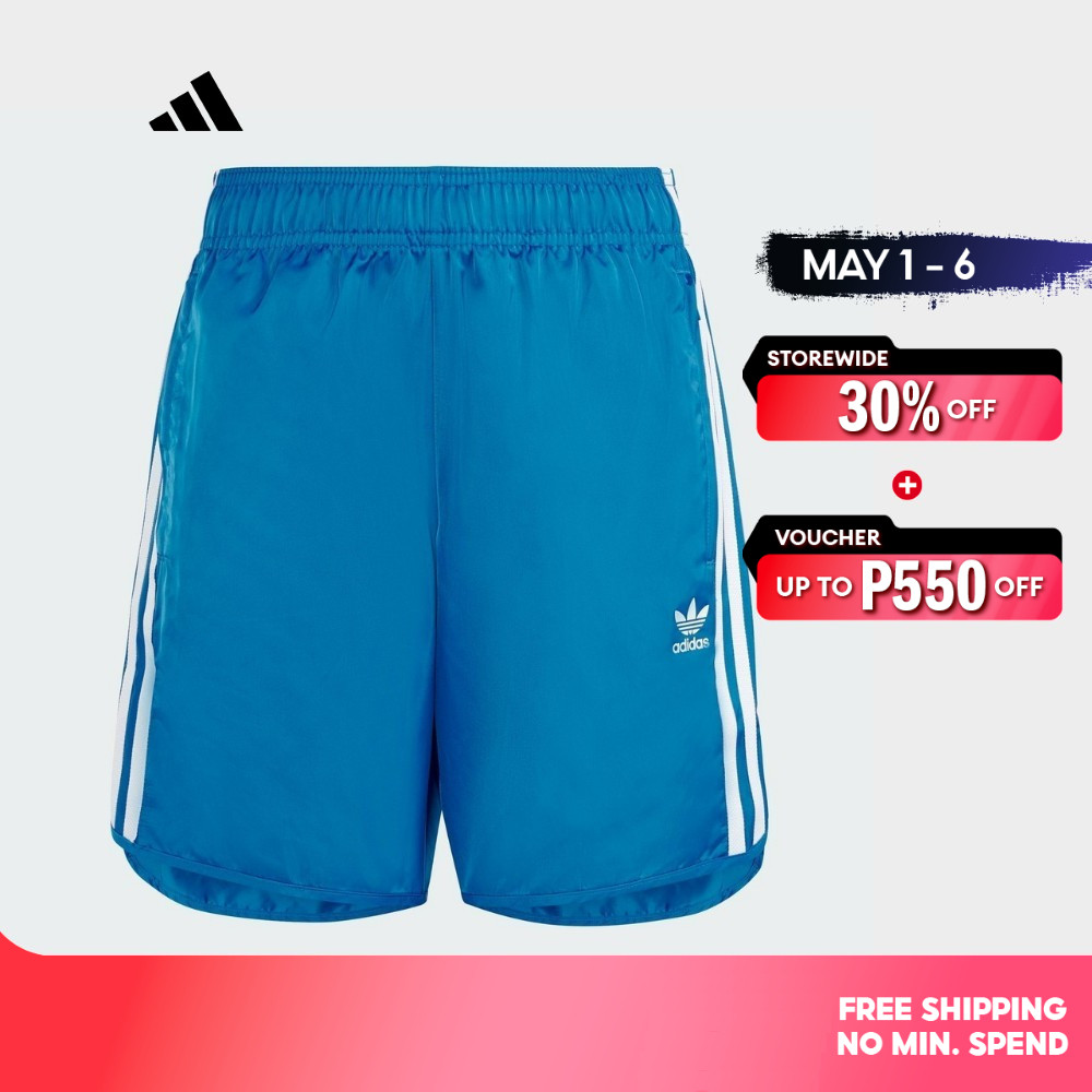 adidas Lifestyle Adicolor Shorts Unisex Blue IN8382 | Shopee Philippines
