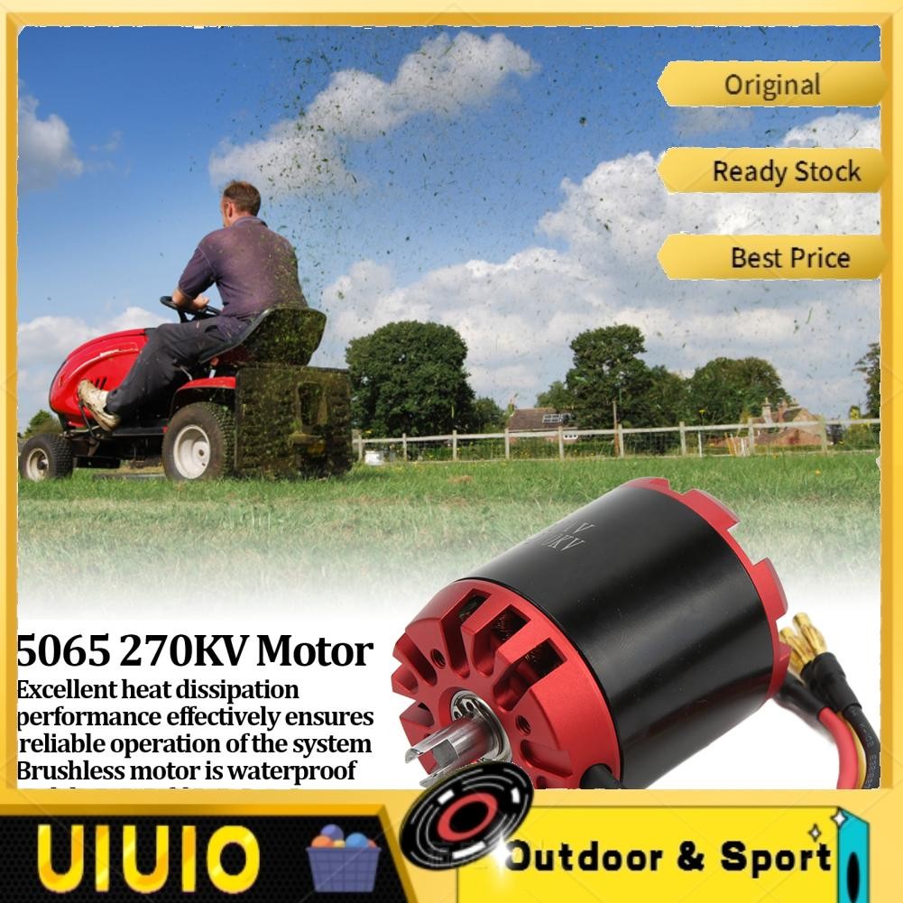 Uiuio Brushless Motor 5065 270KV 1800W 6480-9600 RPM Non Load Speed for ...