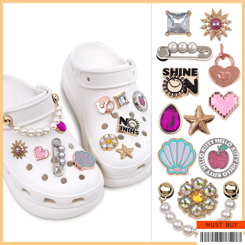 Jibbitz for Crocs Underwear | Luxury Clogs Charms Set | Alloy Metal ...