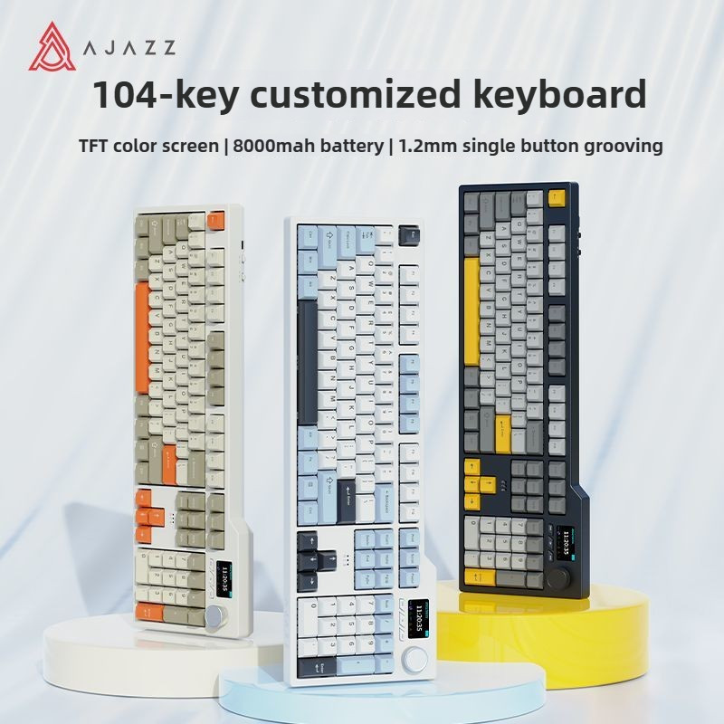 【PH STOCK】AJAZZ AK35I V3 Bluetooth Wireless Three Mode Side Print ...