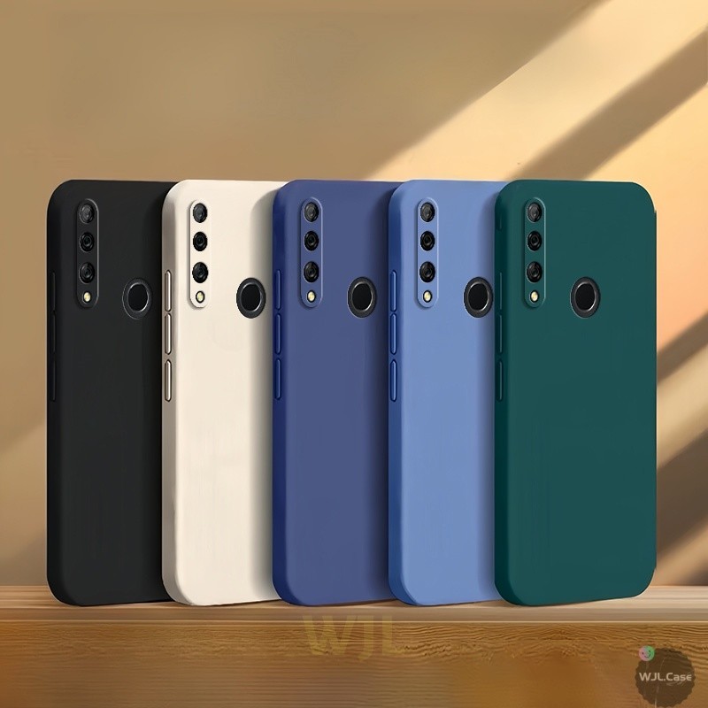 Case Huawei Y9 Prime 2019 Simple candy color silicone mobile phone soft ...