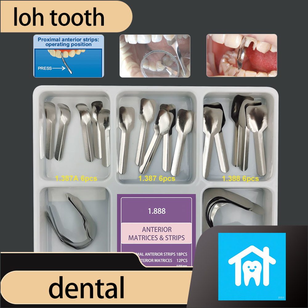 Box Dental Proximal Anterior Strips Large Small Twin Anterior Matrices ...