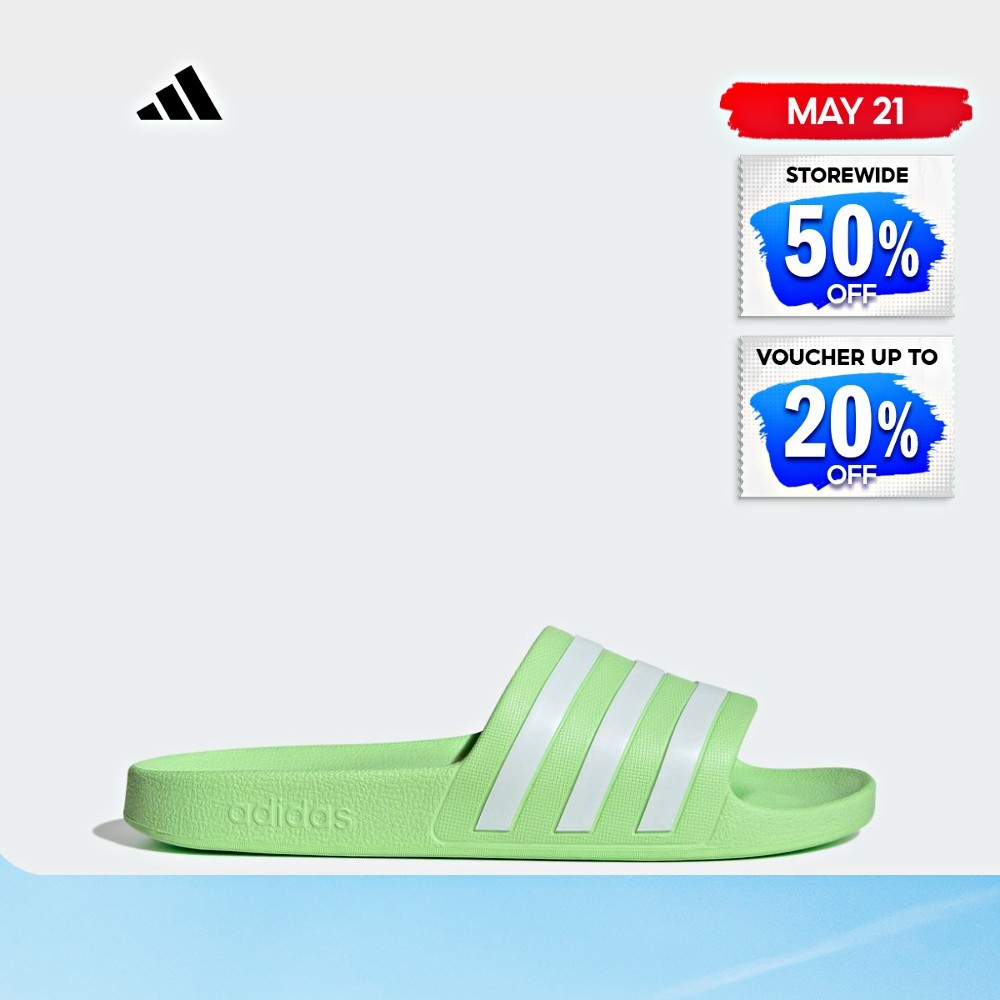 adidas Swimming & Lifestyle Adilette Aqua Slides Unisex Green IF6046 ...