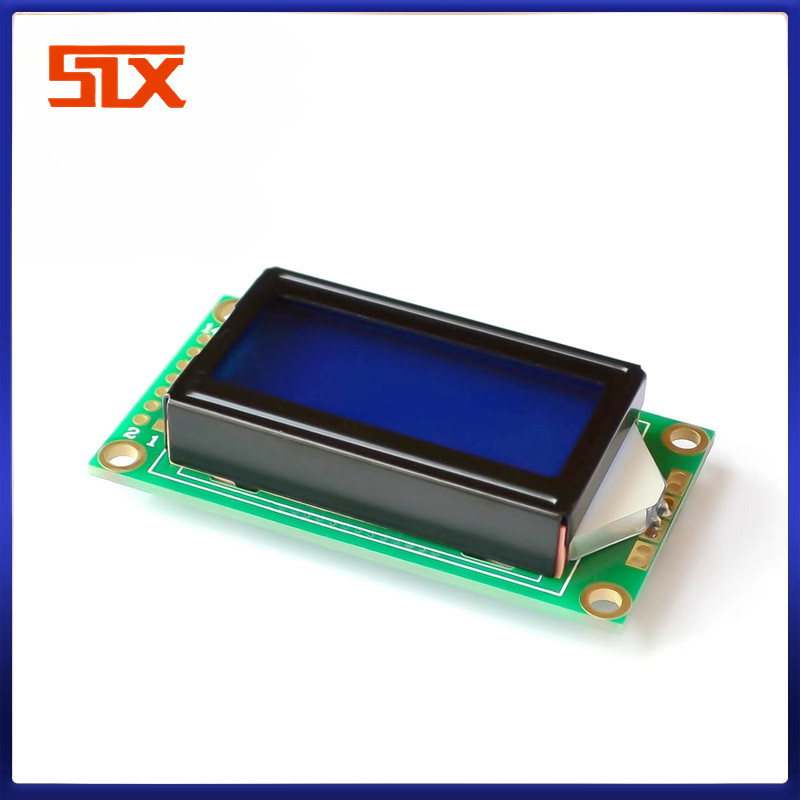 0802A LCD LCD Screen Character Symbol LCD Screen 8 * 2 Lines LCD Display Module Blue Screen ...