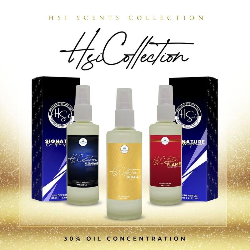 HSI Scents Signature Collection Perfume for Men 85ml Unisex Woody ...