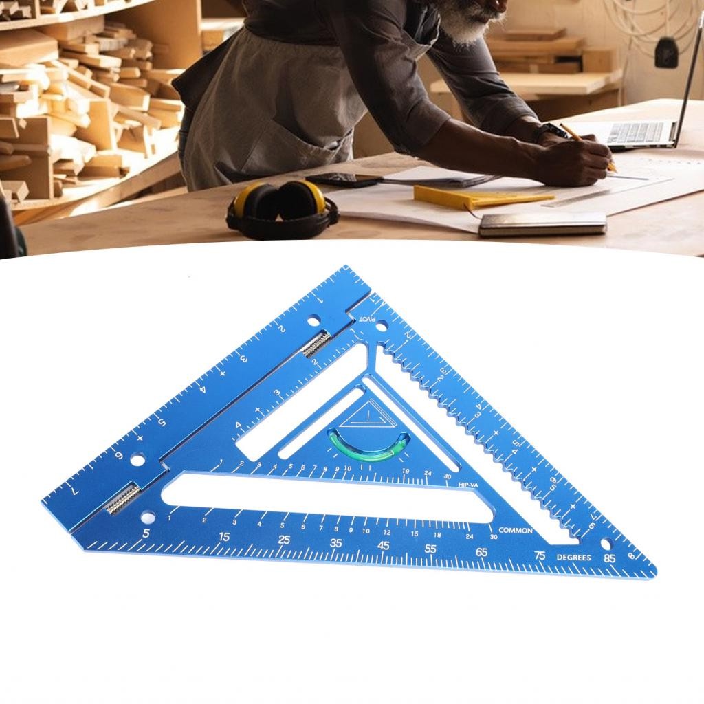Triangular Ruler Rafter Square Protractor Efficient Innovative Rafter ...
