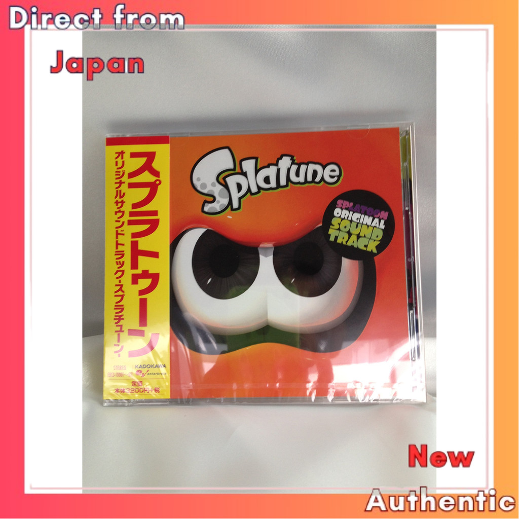 KADOKAWA Splatoon ORIGINAL SOUNDTRACK -Splatune- game music EBCD-10001/ ...