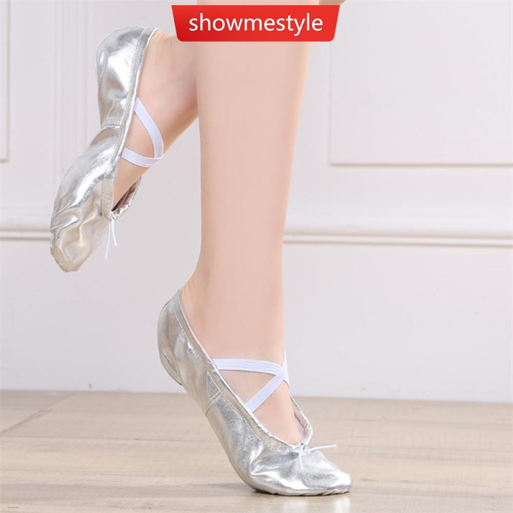 SMS Little Princess Shining Girls Ballet Shoes Ladies Soft Sole Ballet ...