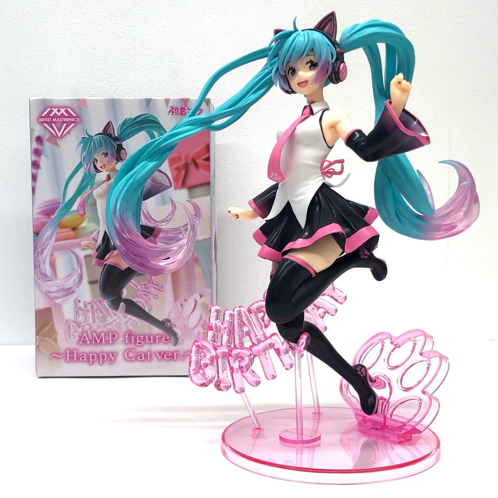 Vocaloid Figure Hatsune Miku AMP 451338700 Birthday 2021 Happy Catver ...