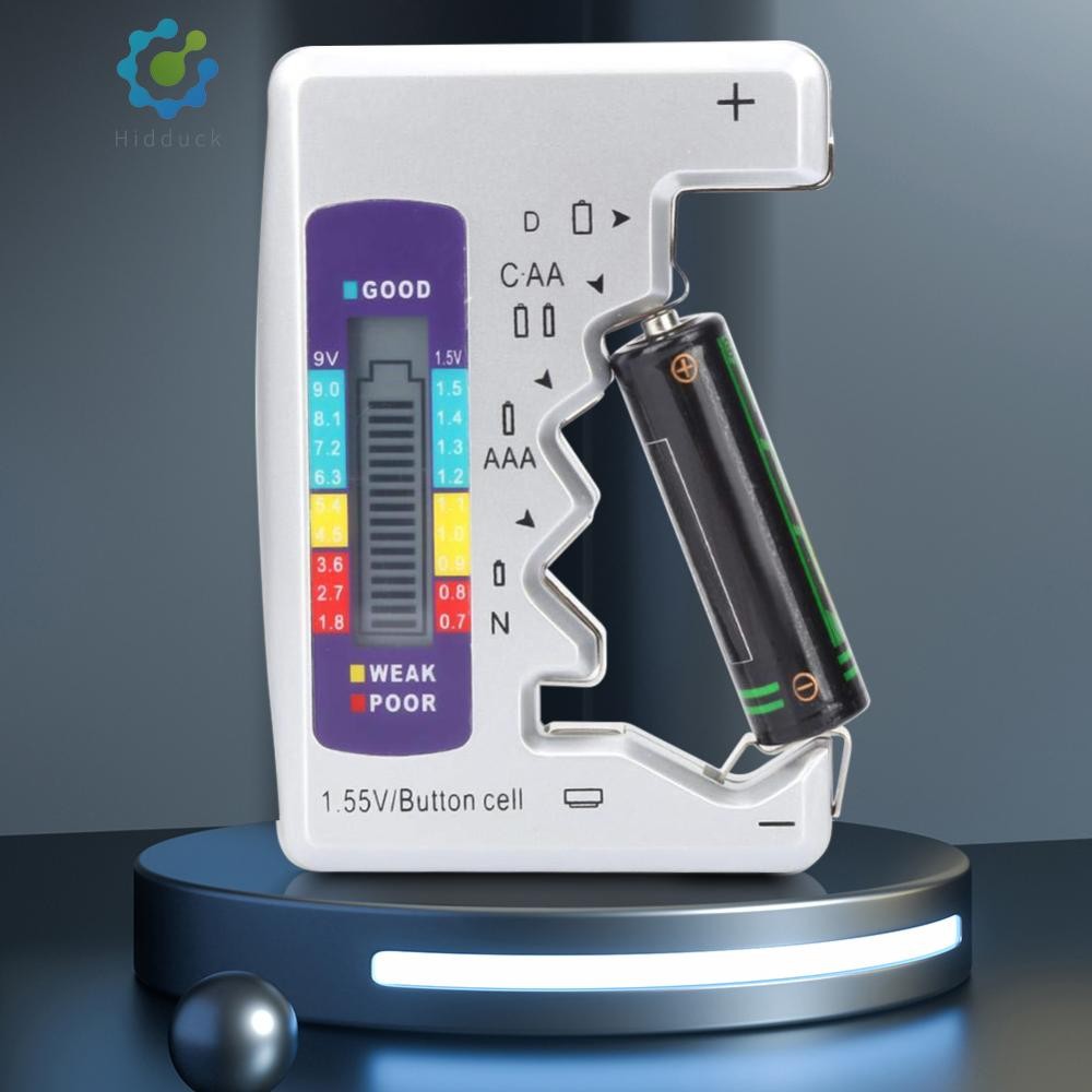 Digital Battery Capacity Checker Electric Battery Detector Battery ...