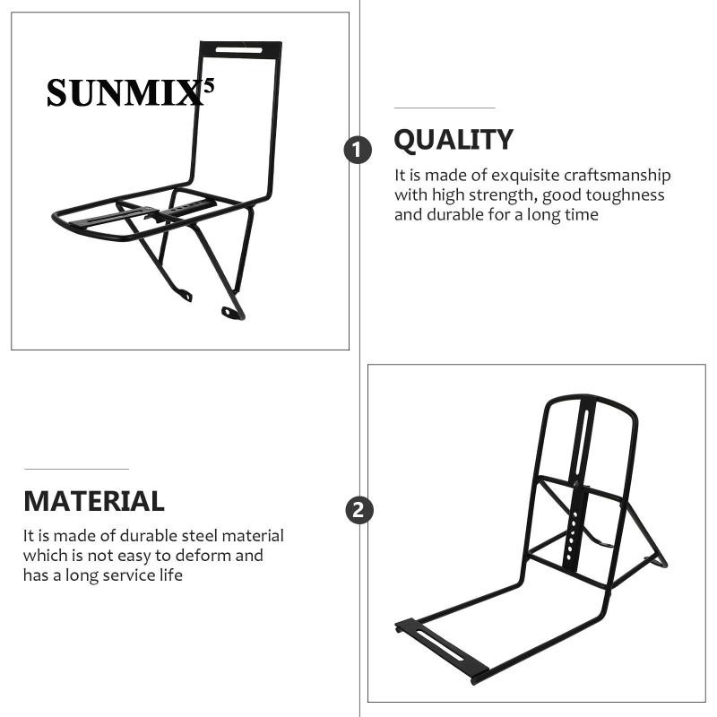 [ Bike Front Cargo Rack Lightweight Front Rack for Trip Riding | Shopee ...