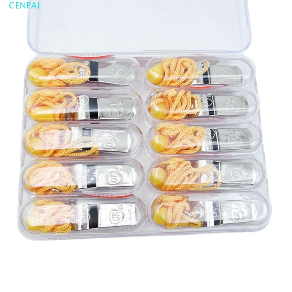 CENPAI Metal Whistle, OK Stainless Steel Referee Metal Whistle, Whistle ...