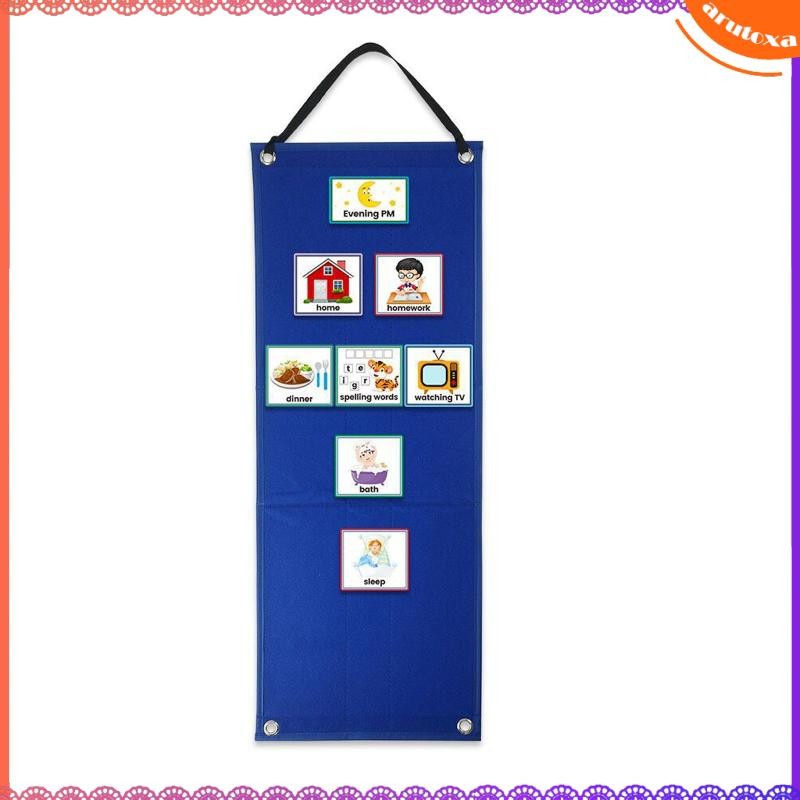 [Arutoxa] Kids Visual Schedule Home Chore Chart Daily Work 0 Pieces ...