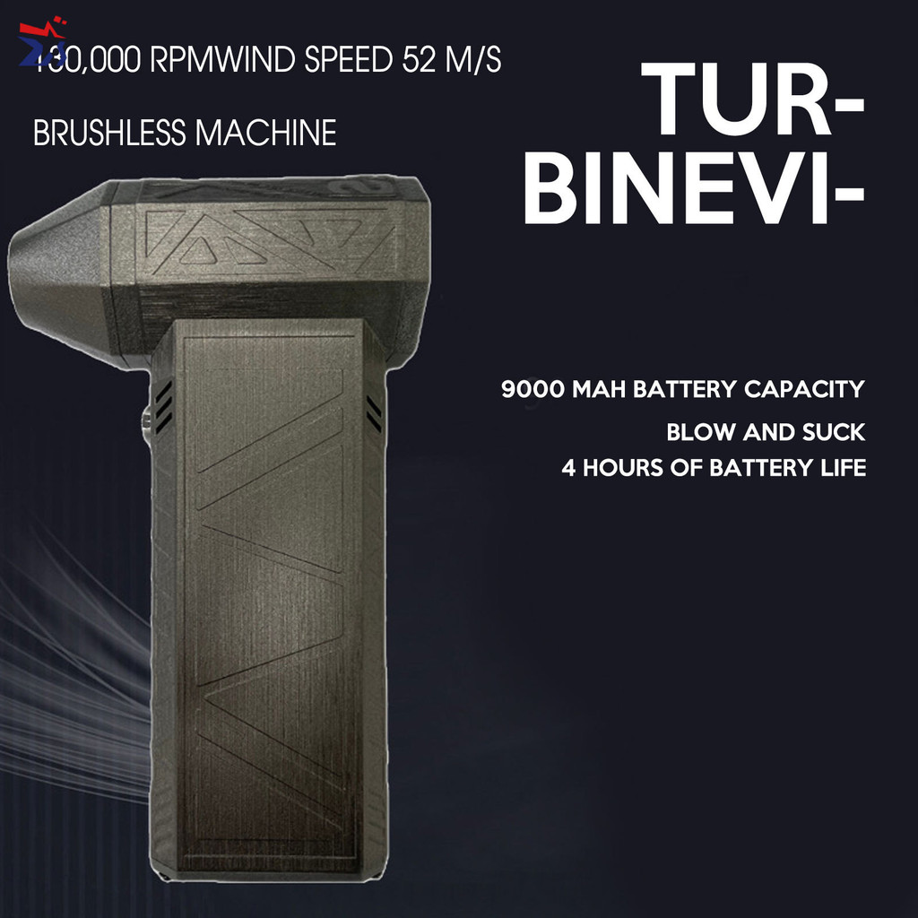 MZ Pocket Jetfan Mini Turbo Jet Fan Turbo Violent Fan Handheld ...