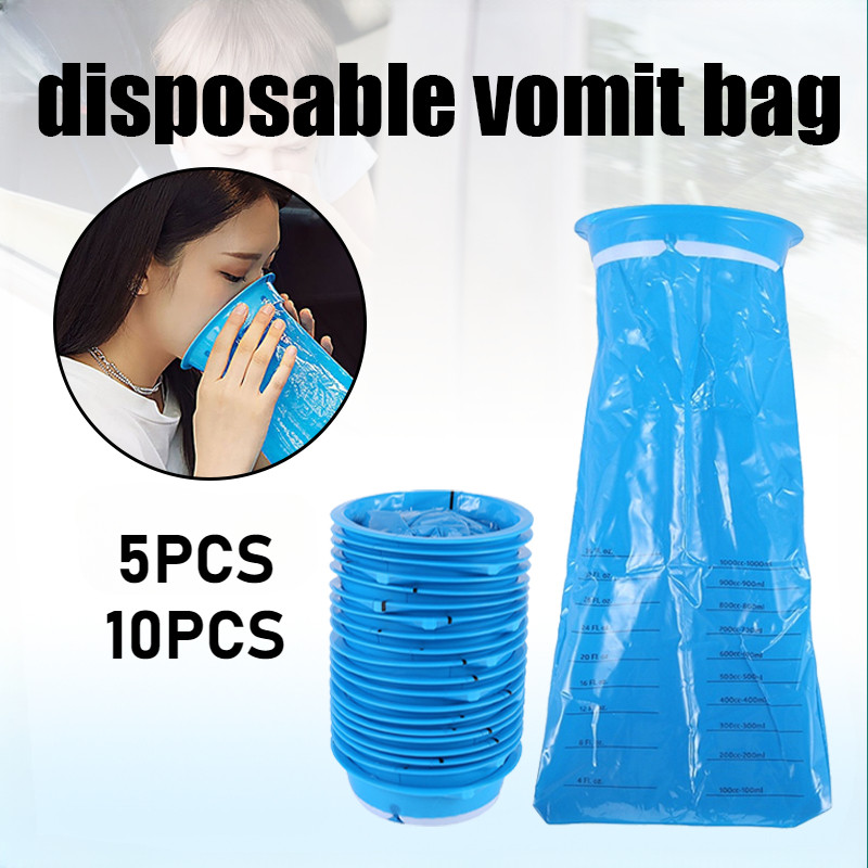Disposable 1000ml Vomit Bags with Leakproof Design for Travel and ...