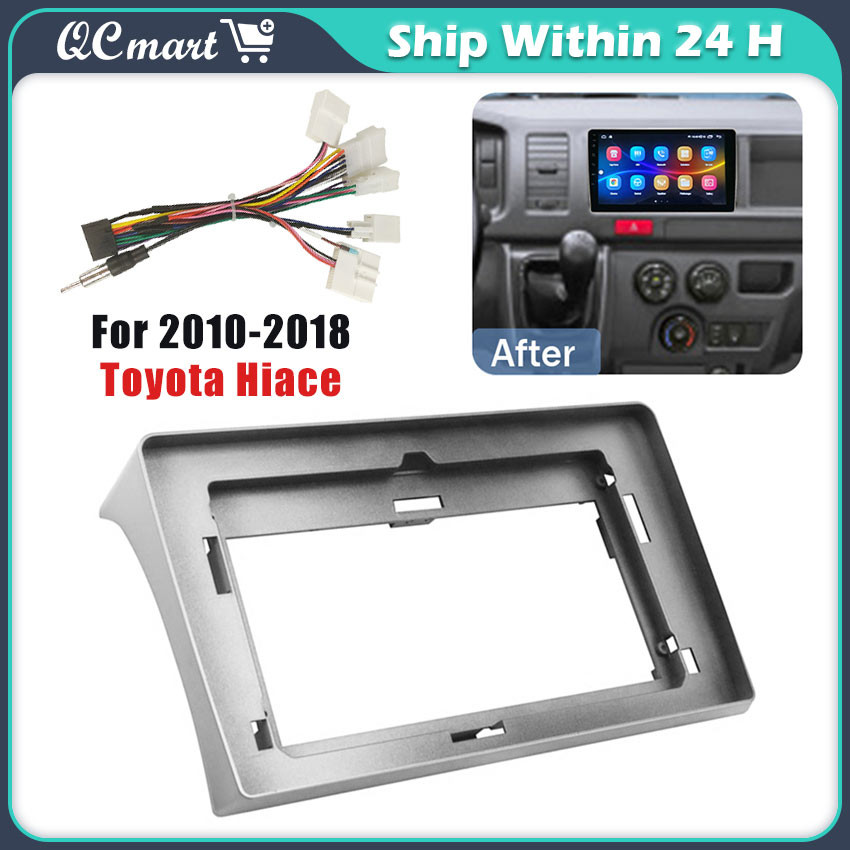 10.1 Inch For Toyota 2010-2018 Hiace Car Radio Stereo Android 2 Din ...