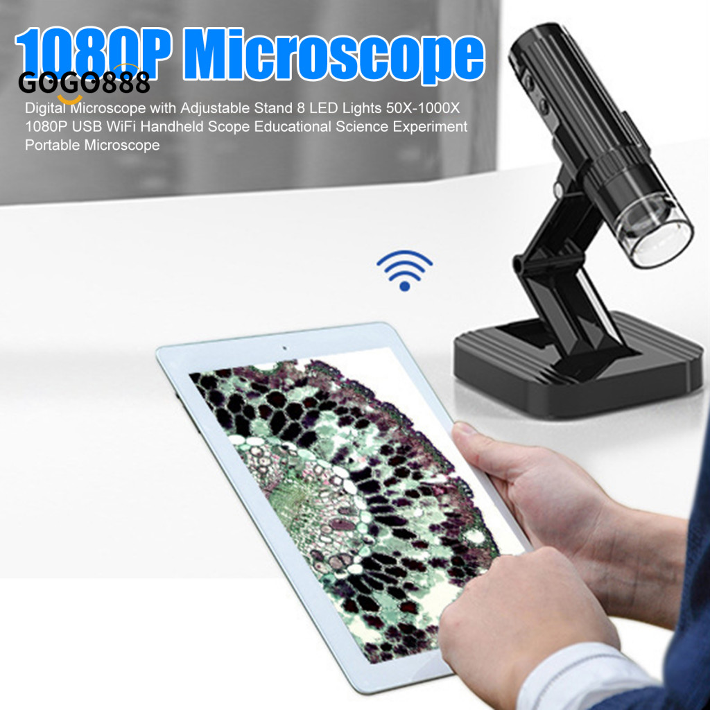 Gox Microscope Toy Usb Microscope Portable Wifi Digital Microscope 50x ...
