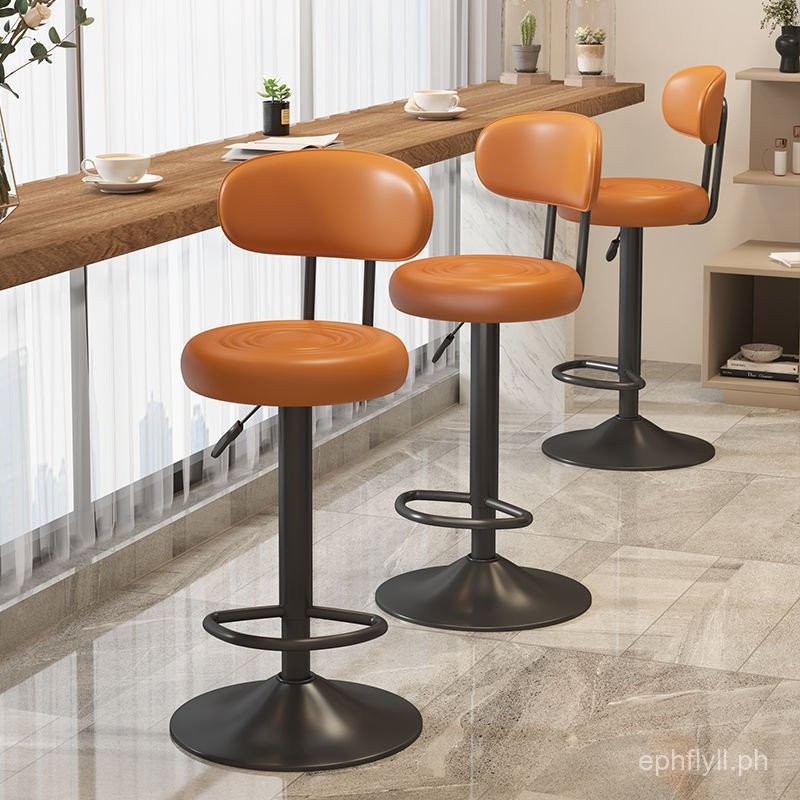 Bar Stool High-Leg Stool Modern Minimalist Bar Chair Home Lifting Chair ...