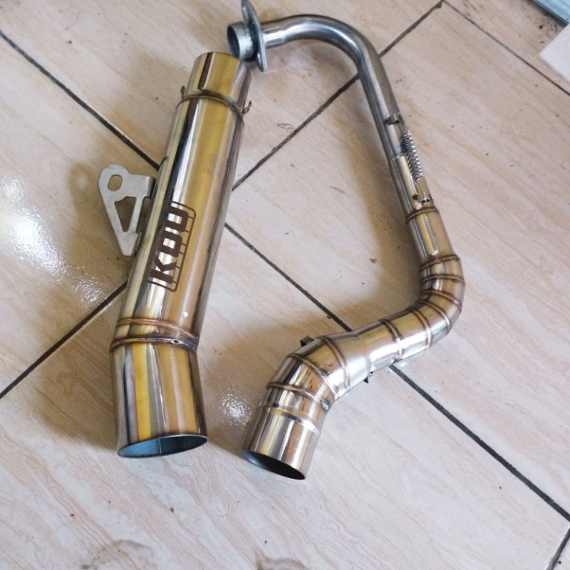 Big elbow super pipe Kou canister 51mm mio sporty mio soulty Honda ...