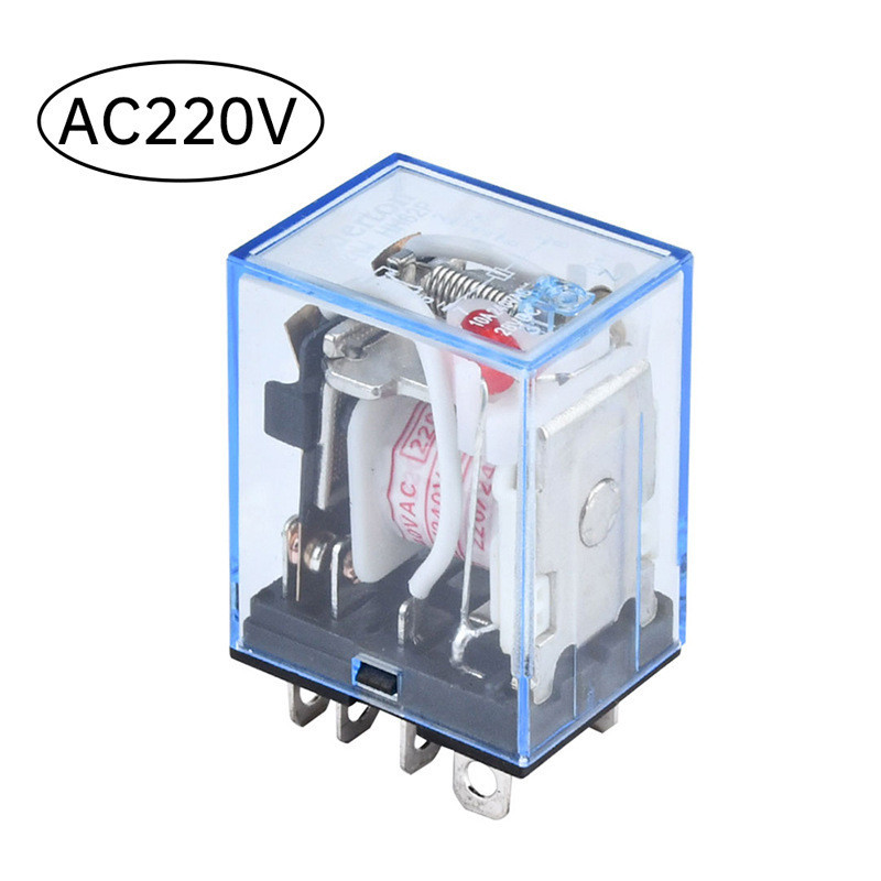 LY2NJ HH62P 8 Pins socket LY2NJ 220V 24V 12V relay coil LY2N-J relay ...