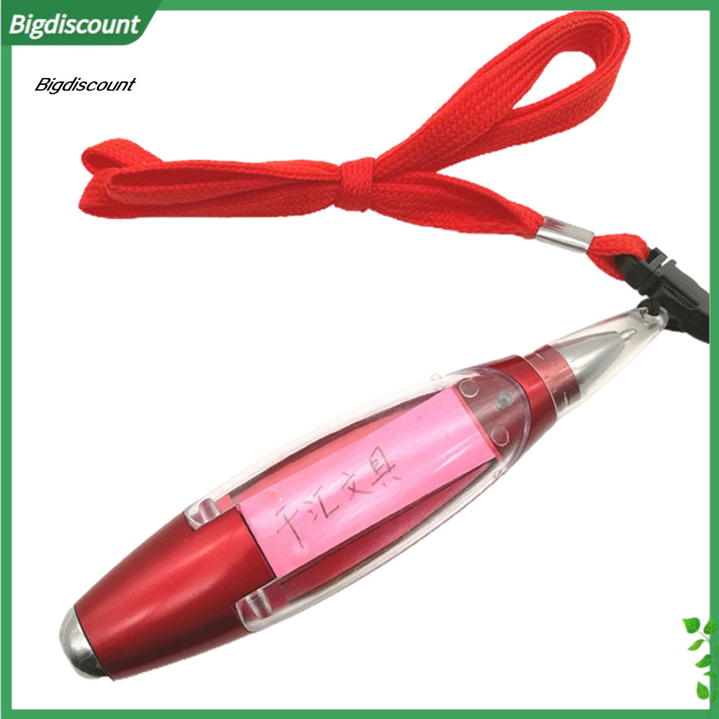 {BIG} Plastic LED Light Pen Stationery Supplies Smooth Writing LED ...
