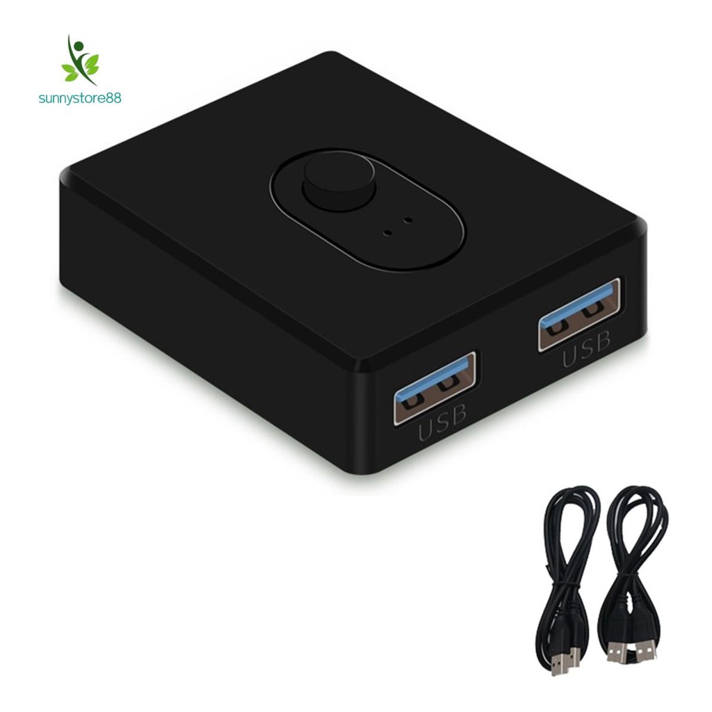 USB 3.0 KVM Switch 1X2/2X1 Switch Switcher USB Splitter Shared ...