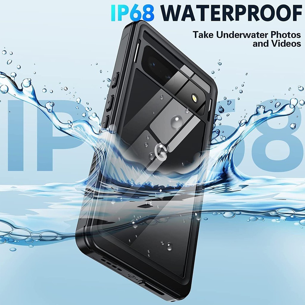 IP68 Waterproof Case for Google Pixel 9A 9 Pro XL 8 Pro 8A Full Body ...