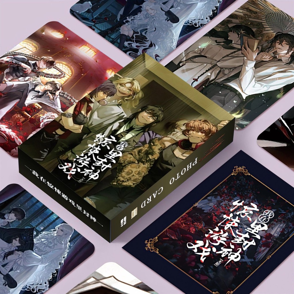 55pcs Manga Manhwa Run Wild Laser Holographic Lomo Cards Fake Slackers ...