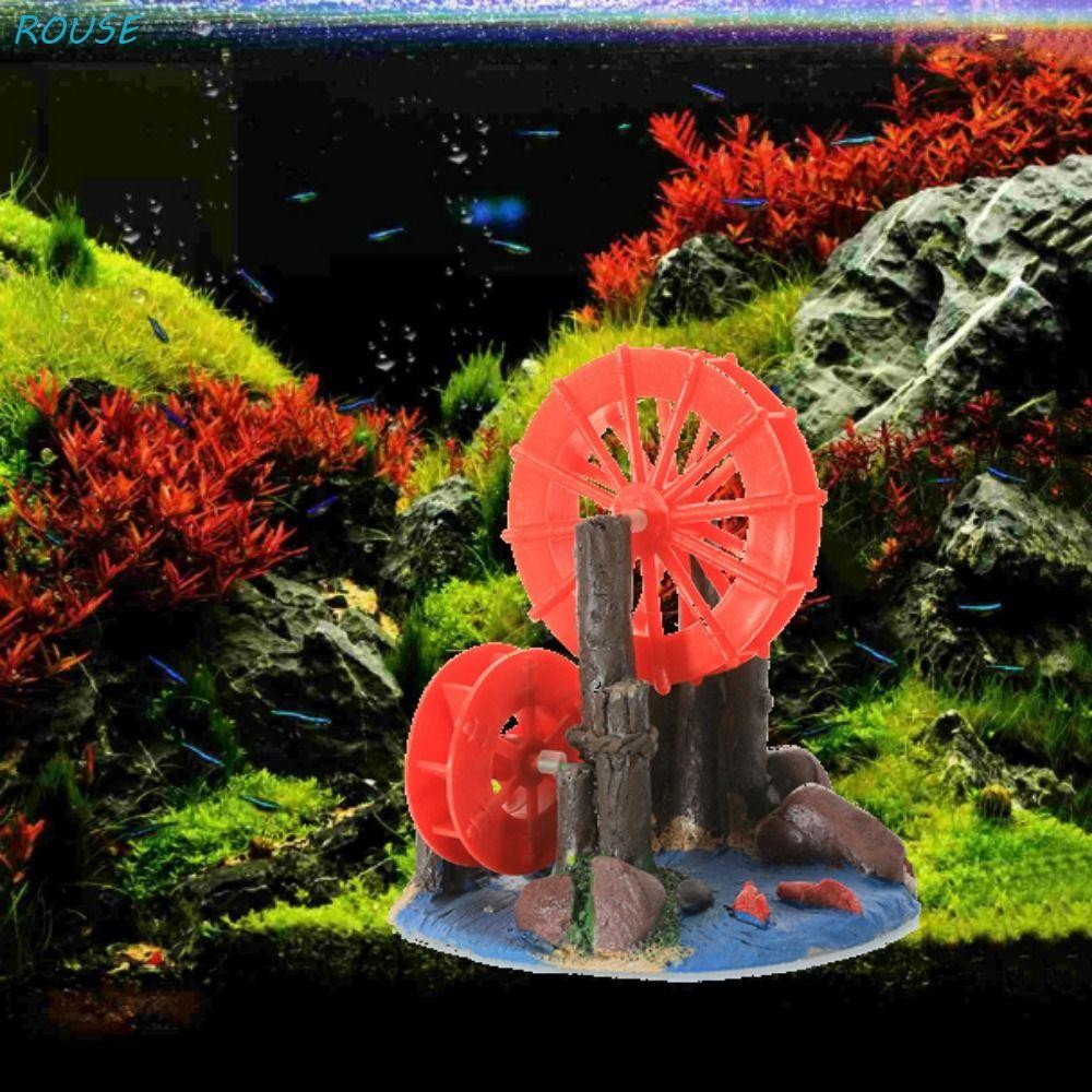 ROUSE Simulation Water Wheel, Traditional Resin Windmill Wheel ...