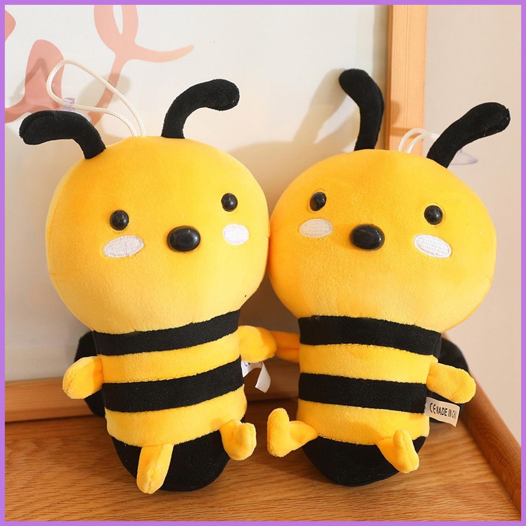 Bee Plush Doll Cartoon Cute Bee Plushie 20cm/7.87inch Bee Cuddly Toy ...